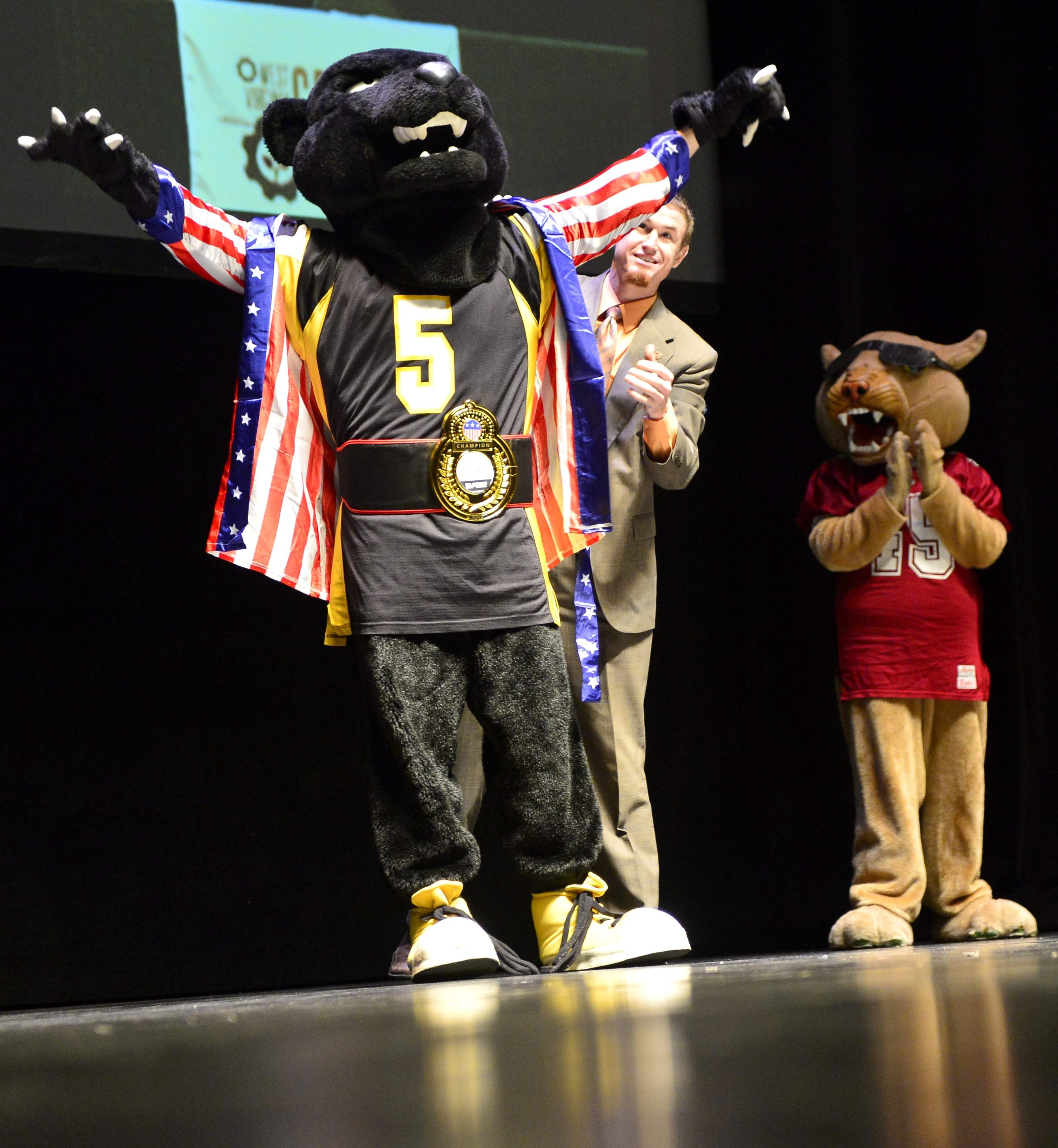 Gazette-Mail: Mascots dance off during college-going event - West ...